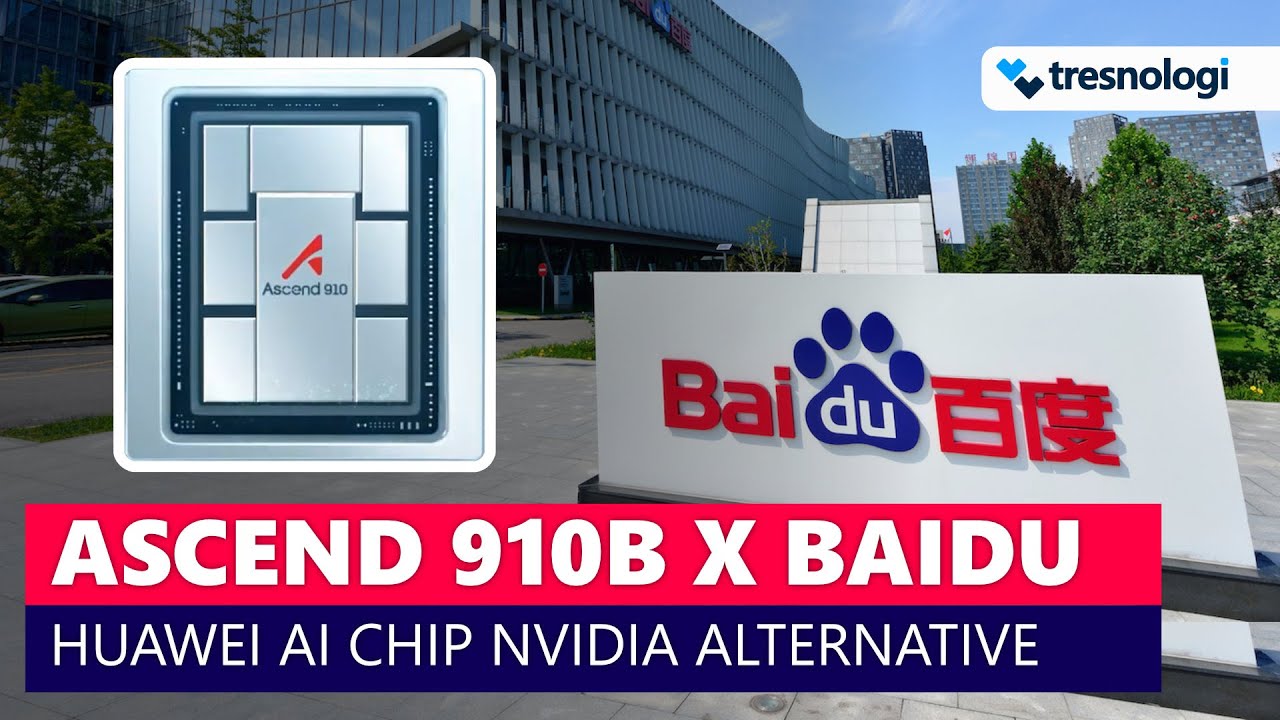 Huawei AI Chip Ascend 910B Powering Baidu AI - YouTube