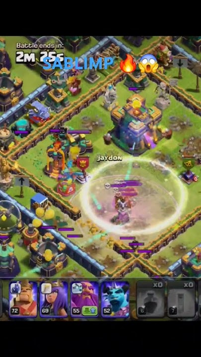 SABLIMP WORKS SO GOOD SEE COMPLETE ATTACK ️ #coc #th14 - YouTube