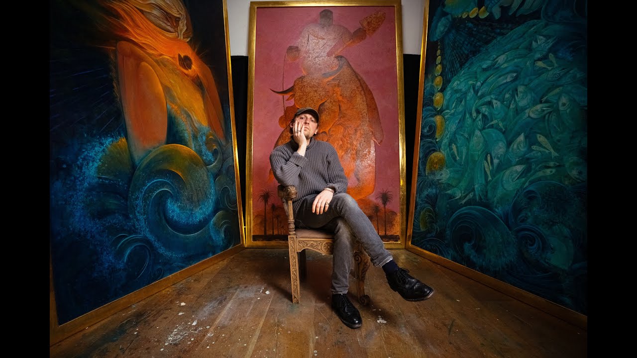 Maxim Burnett | Industry Incarnate Triptych | Poetry & Vision - YouTube