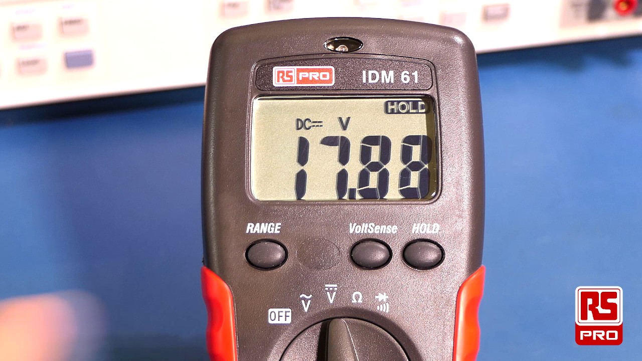 RS Pro IDM 61 Digital Multimeter Review - YouTube