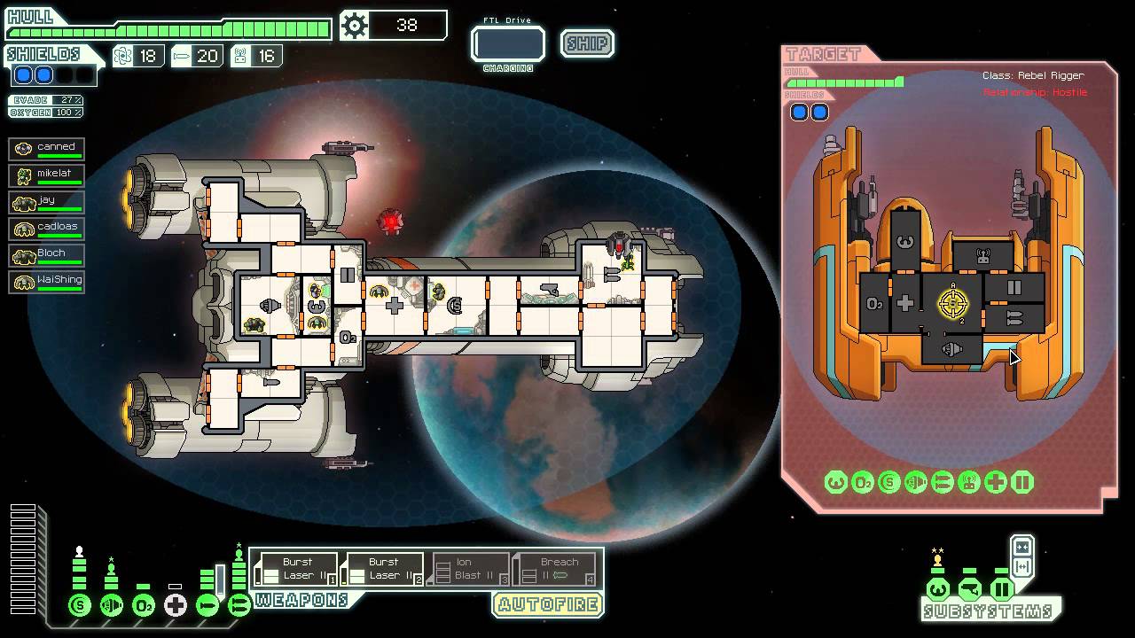 Let's Play FTL: EP #1 - Part 3 Federation Cruiser Type A - YouTube