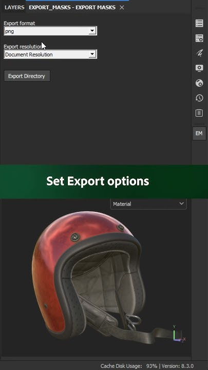 Substance Painter Export Masks Plugin - YouTube