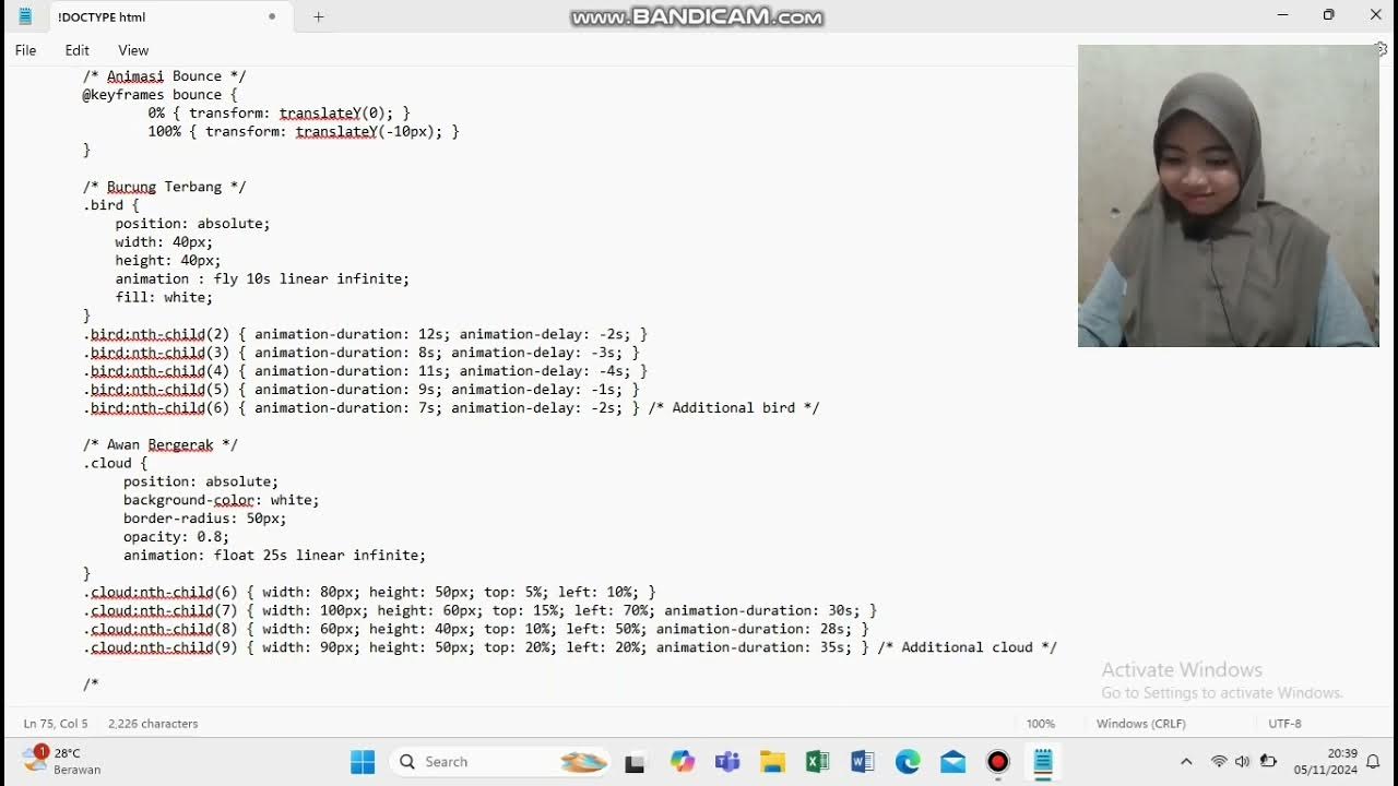 BIODATA_PEMROGRAMAN BERBASIS WEB_042242408 - YouTube