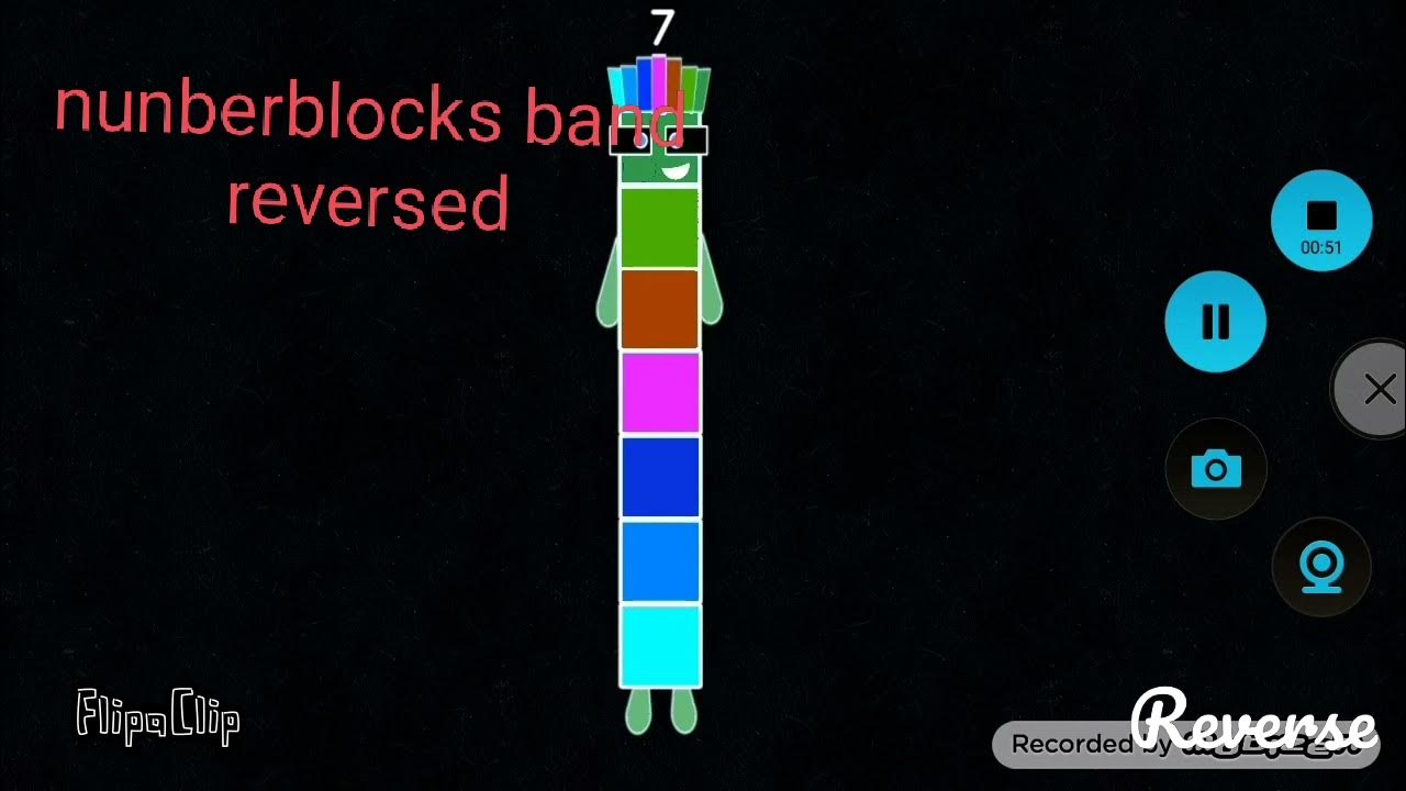 numberblocks band reversed - YouTube