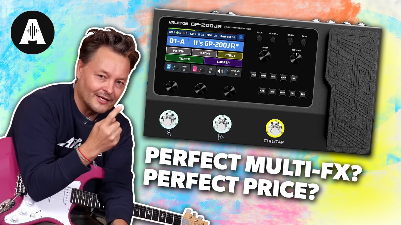 Perfect Multi-FX Pedal for the Perfect Price? - Valeton GP-200JR - YouTube