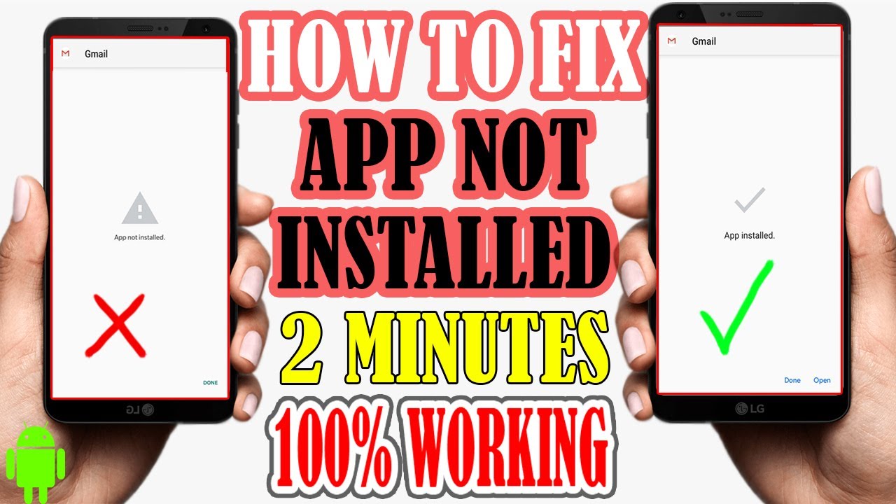 How to Fix APP NOT INSTALL Problem | App Not Installed Fix | Android ...
