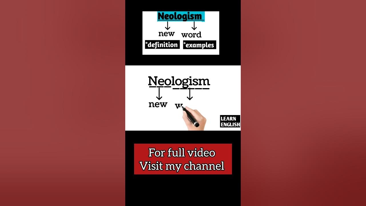 Neologism in linguistics | word formation process #youtubeshorts # ...
