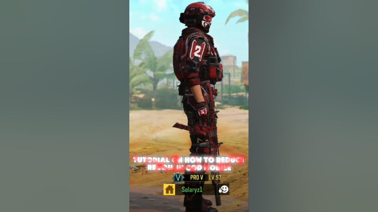 How to reduce recoil in codm || Codm tutorial - YouTube