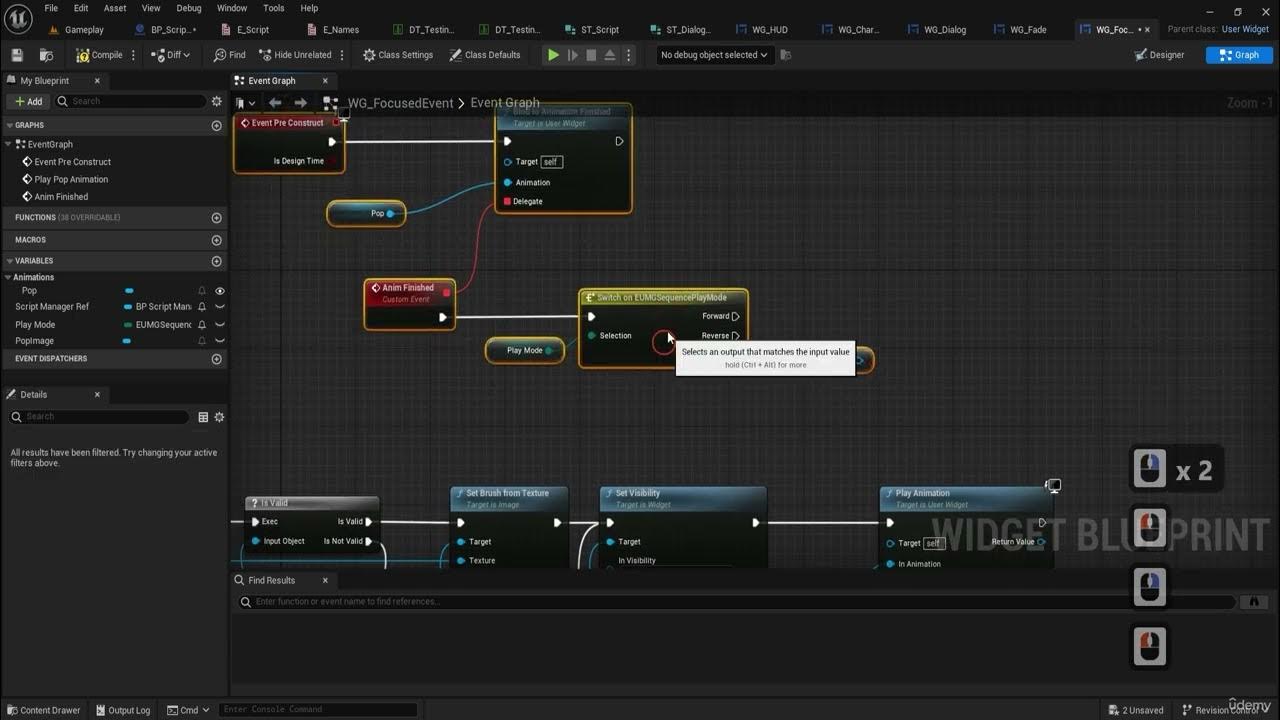 19 Lesson 18 Variable Organization in Unreal Engine 5 Building the Focus Event - YouTube
