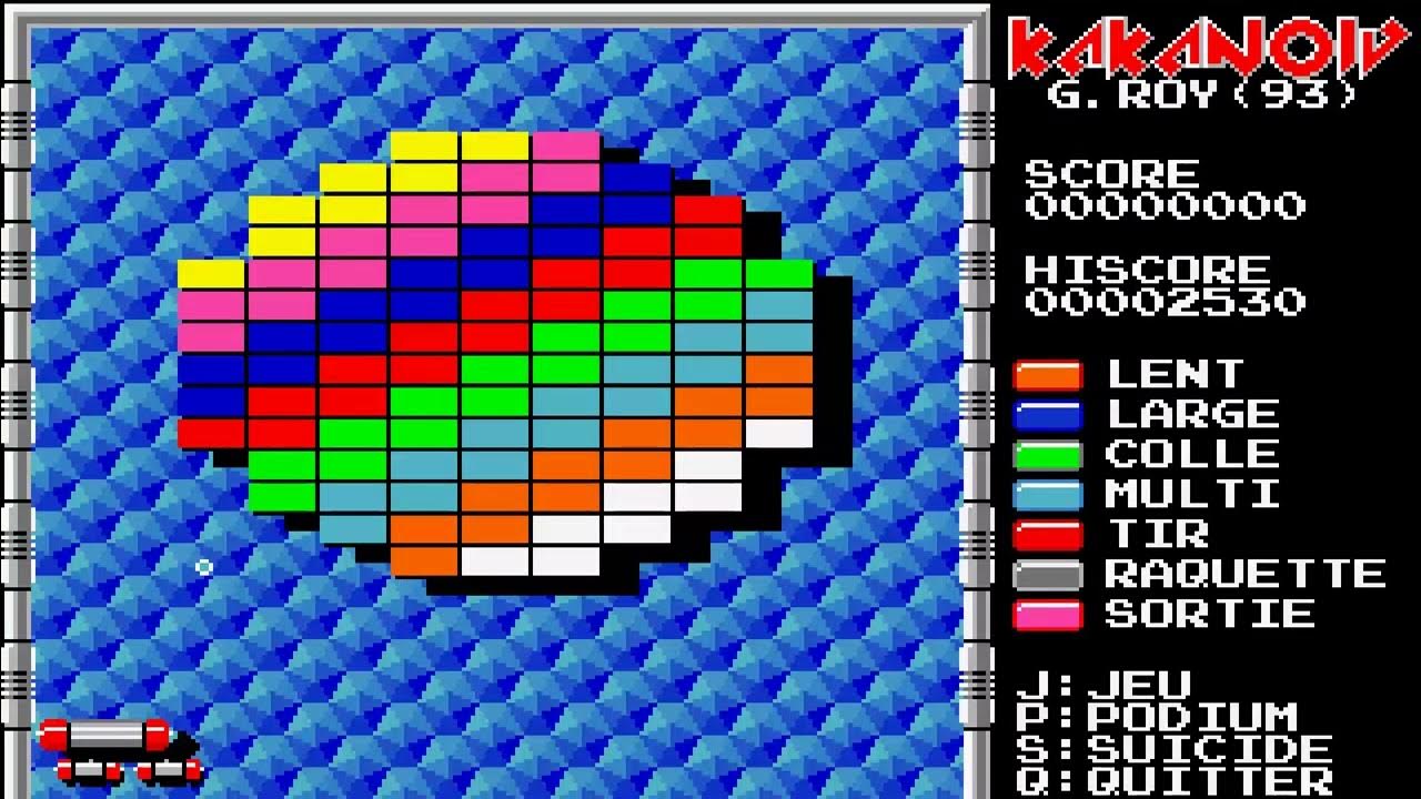 ATARI ST Kakanoid 93 ARKANOID BREAKOUT G Roy HELP!! NEEDS LONGPLAY ...