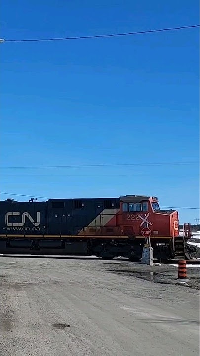 Forward Facing K4HL from CN ES44DC 2225! #trainhorn #locomotive #trains - YouTube