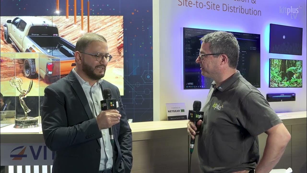 VITEC’s diverse and scalable new openGear encoder decoder cards - YouTube