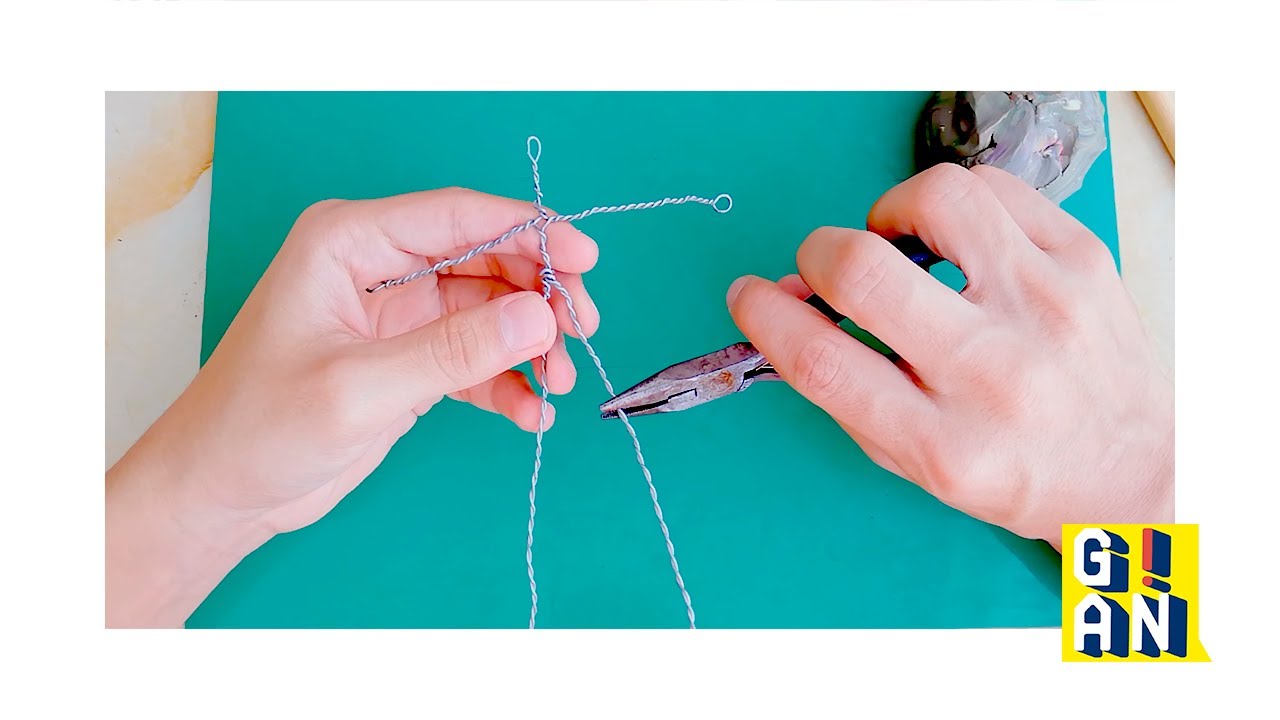 TUTORIAL /Como hacer esqueleto de alambre/plastilina/how to make/diy ...