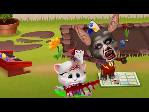 MY TALKING TOM FRIENDS FRIENDS ZOMBIE AND FRIENDS RIP horror video ...