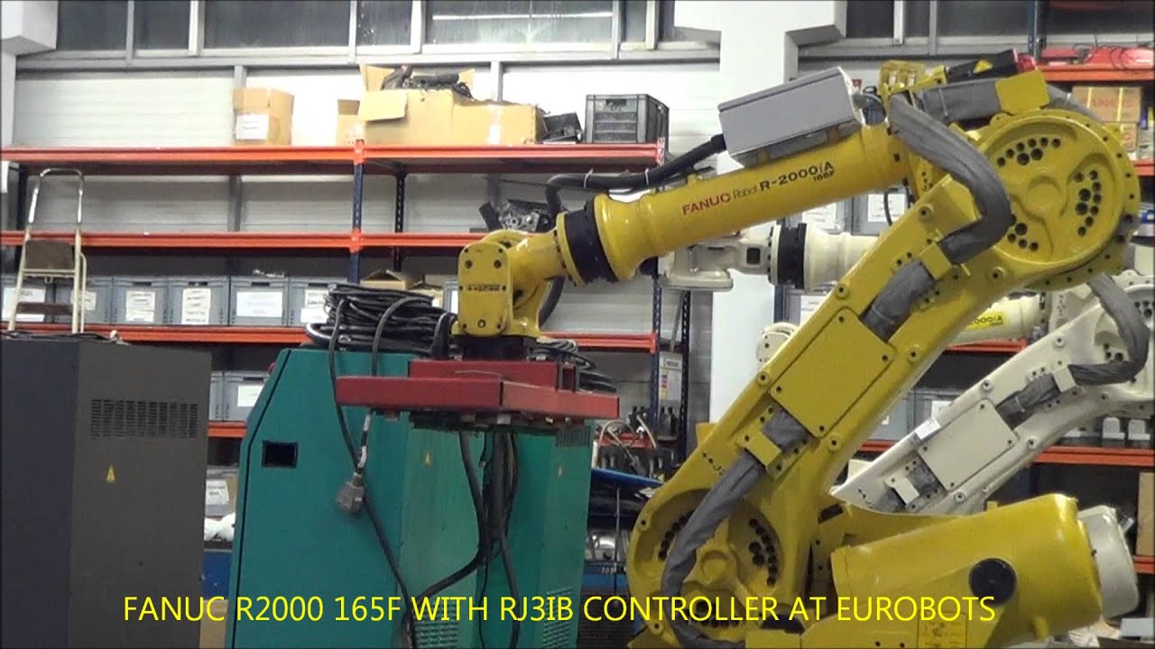 FANUC R2000iA WITH RJ3IB CONTROLLER 4 - YouTube
