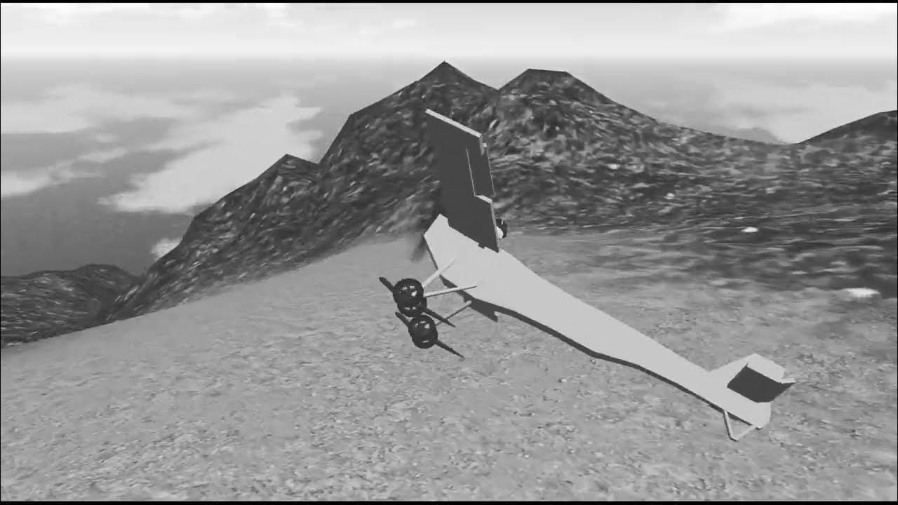 mans early flight attempts (simpleplanes) - YouTube