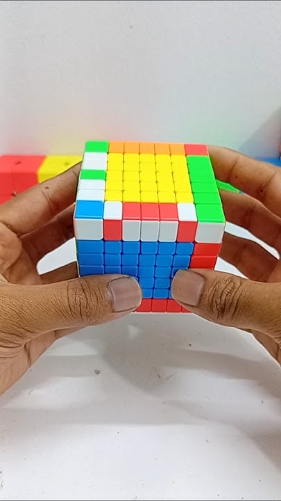 Solving 7×7 Rubik's cube Parity algorithm 😩🌶️ #shorts - YouTube