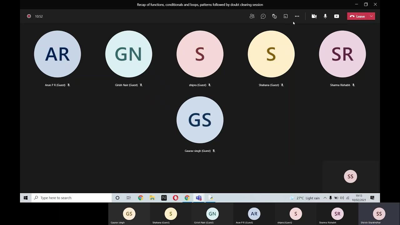 Session 5A - Introduction to Functions in Python - YouTube
