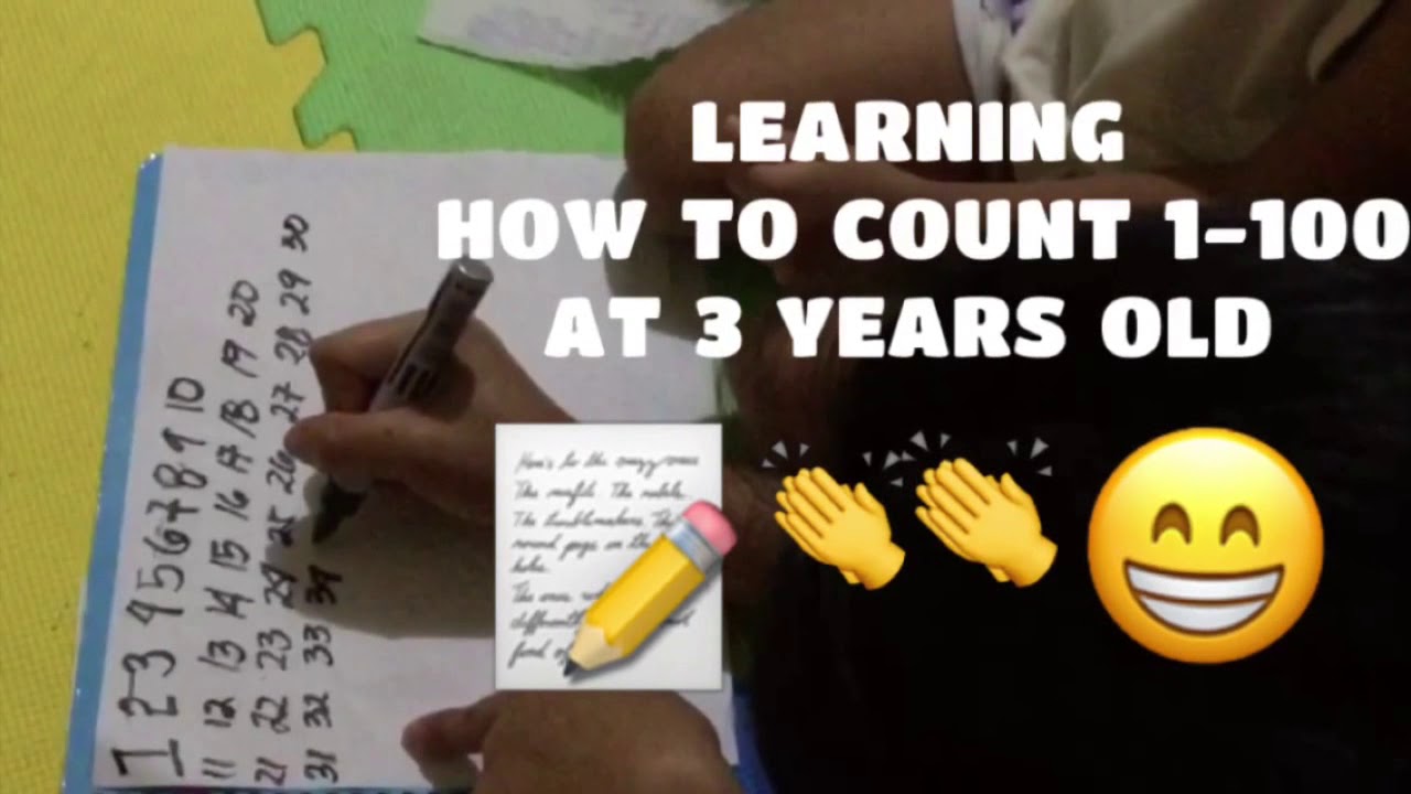 LEARNING HOW TO COUNT 1-100(GOOD JOB) - YouTube