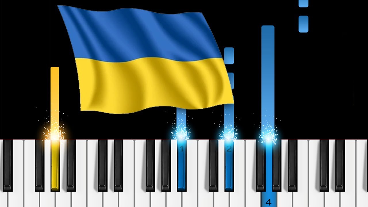 National Anthem of Ukraine - Piano Tutorial - YouTube