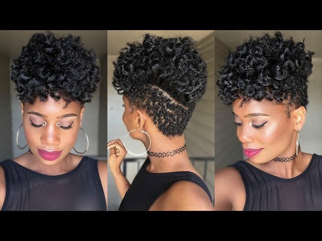 Natural Hair Tapered Sides