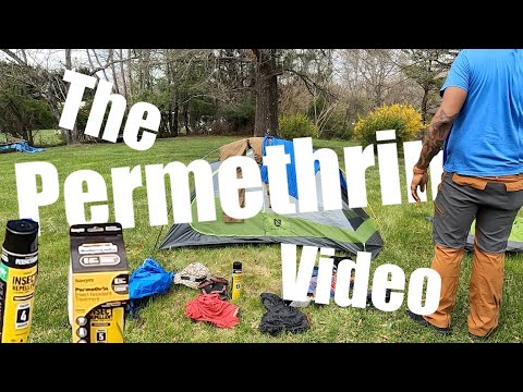 How to use permethrin, the best defense against ticks #sawyer #ticks #outdoors - YouTube