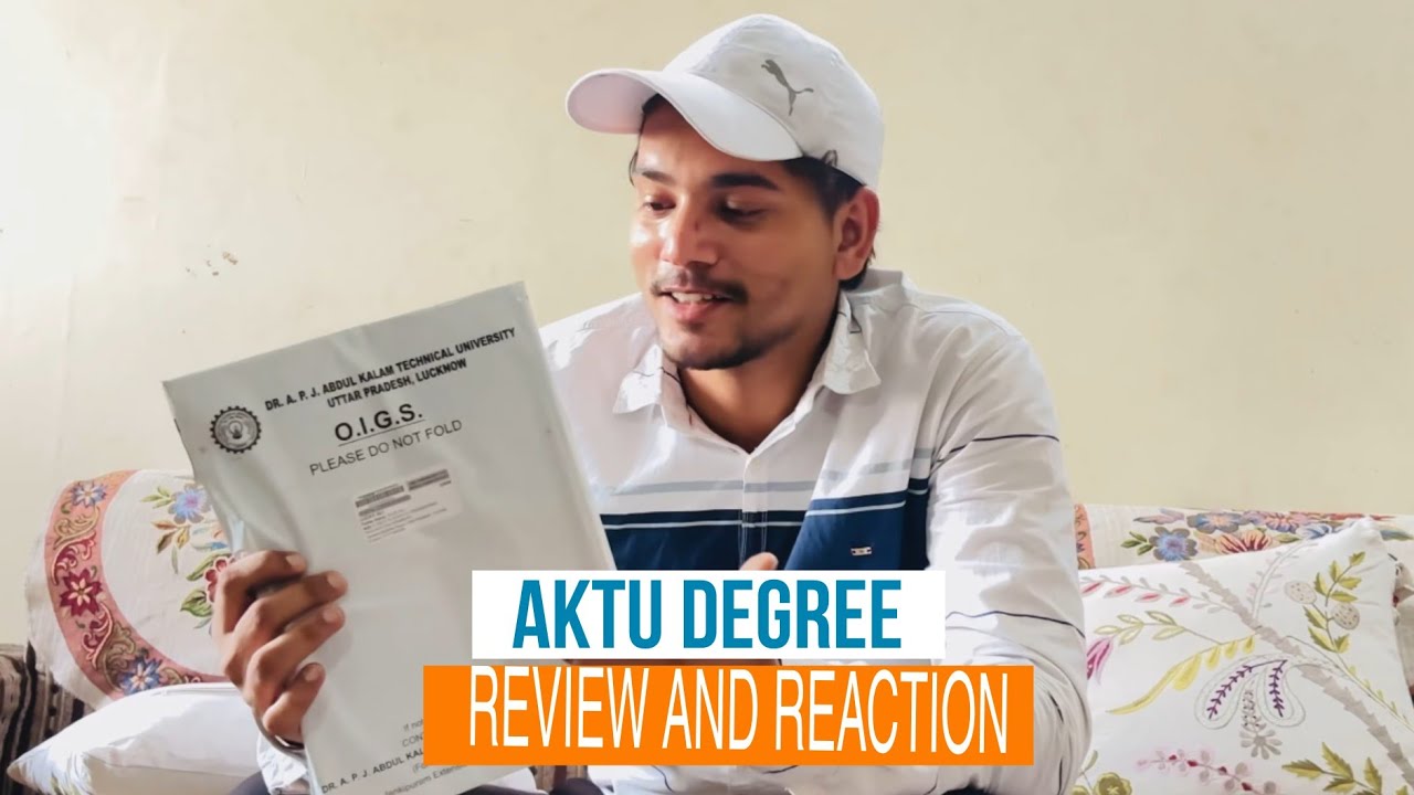 Aktu Degree 2025 | Aktu Degree Unboxing |How to order Aktu degree|Back ...