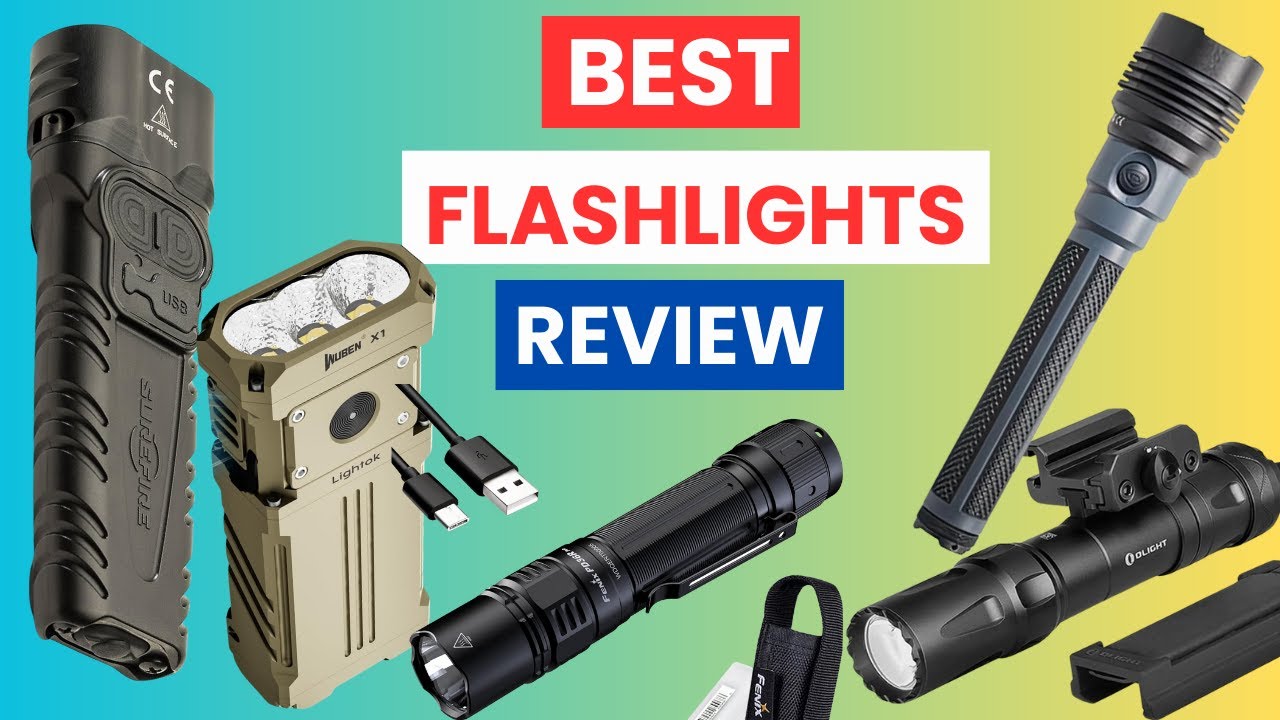 Top 5 Best Flashlights Review in 2025 | Brightest & Most Durable ...
