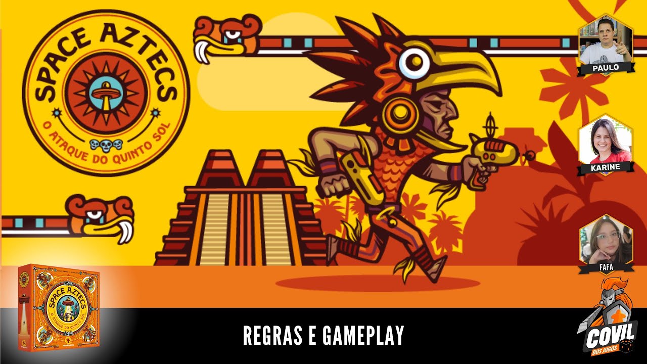 Space Aztecs - Regras e Gameplay - YouTube