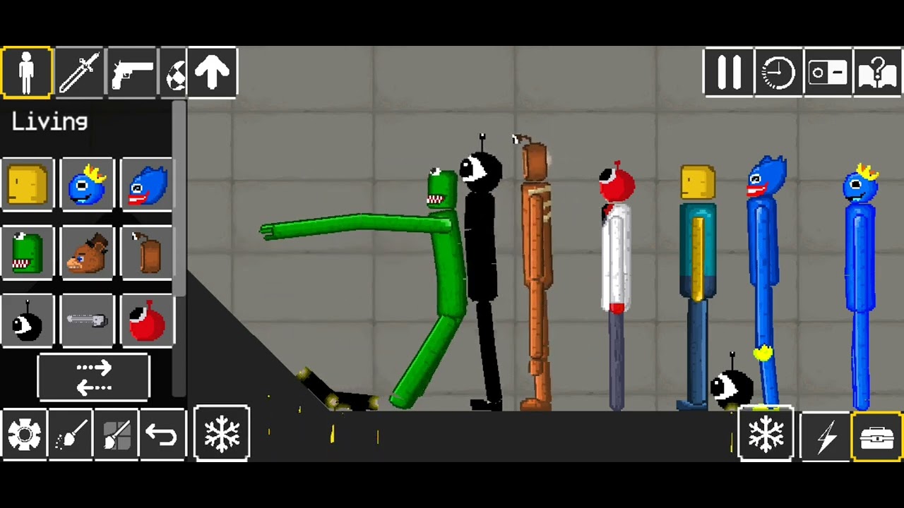 playing ripp off melon playground games - YouTube