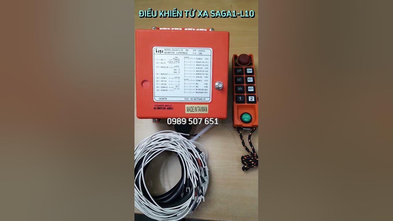 Điều khiển từ xa Saga1-L10, thiết bị điều khiển từ xa Saga1-L10, remote 8 nút 2 cấp tốc độ Saga1 ...