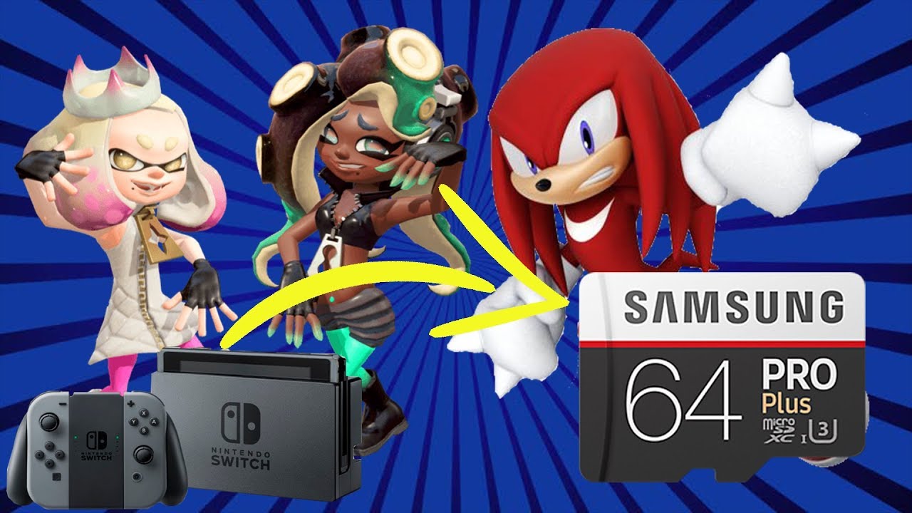Nintendo Switch Tutorial - Move Game Data from Console to SD Card - YouTube