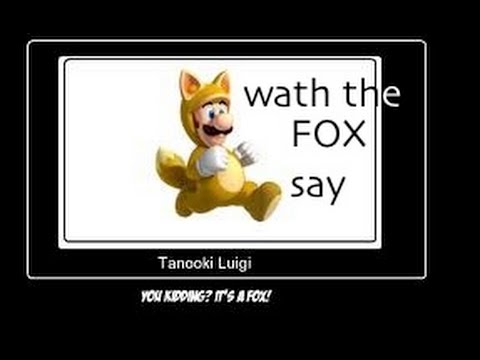 Super Mario & Co. in What does the Fox say - YouTube