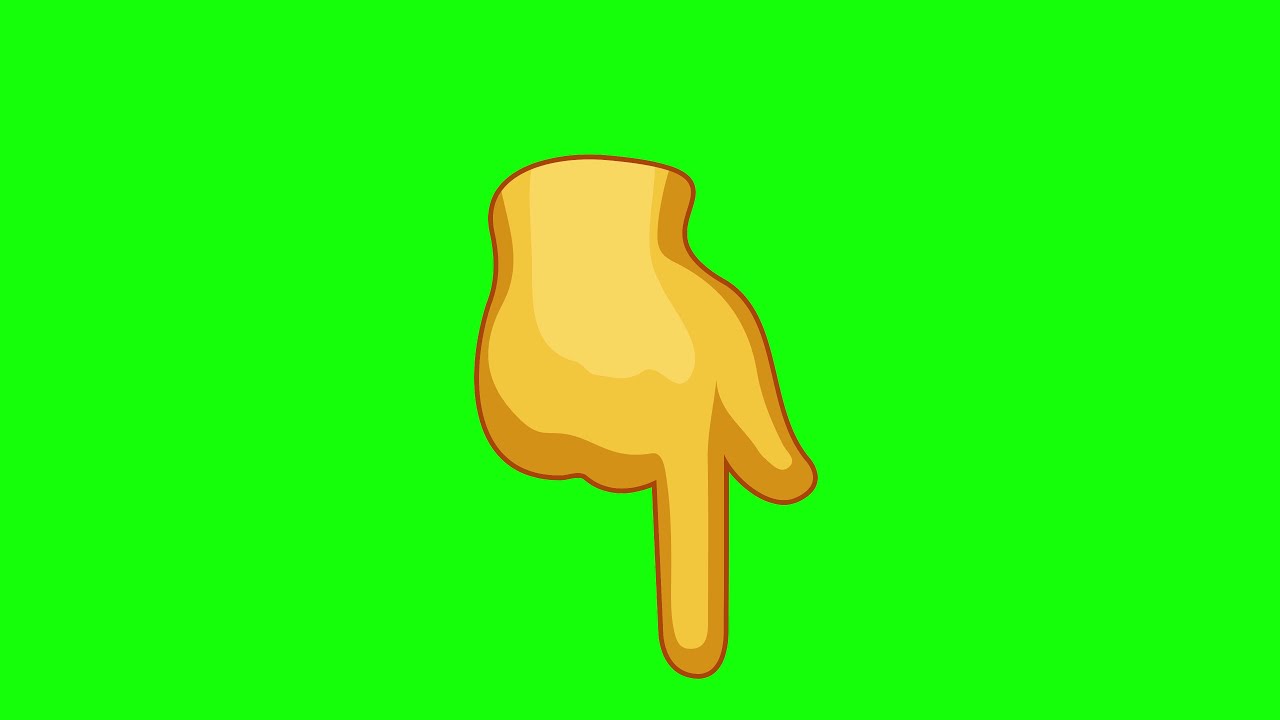 Middle Finger Animated Emoticon