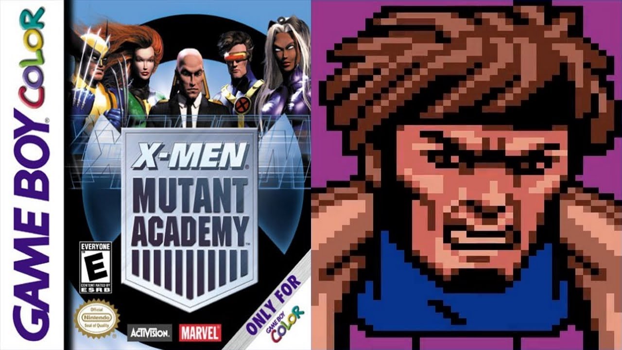 X-Men Mutant Academy USA Gambit Gameboy Color Playthrough - YouTube