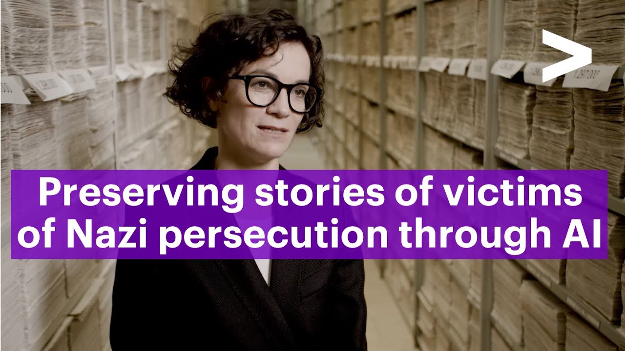 Preserving stories of victims of Nazi persecution through AI - YouTube