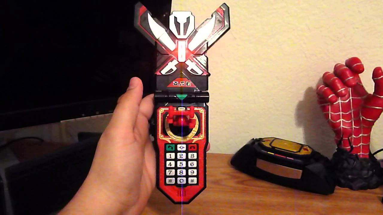 Super MegaForce Legendary Morpher Vs Gokaiger Mobirate - YouTube
