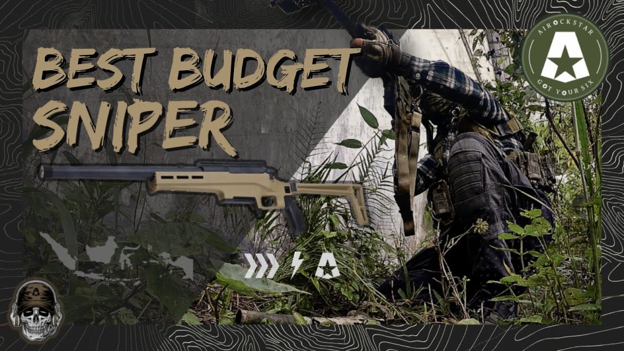 BEST BUDGET SNIPER RIFLE (GAMEPLAY TAC 41 LS - SILVERBACK) | AIRSOFT ...
