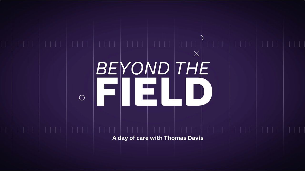 Beyond the Field with Thomas Davis - YouTube