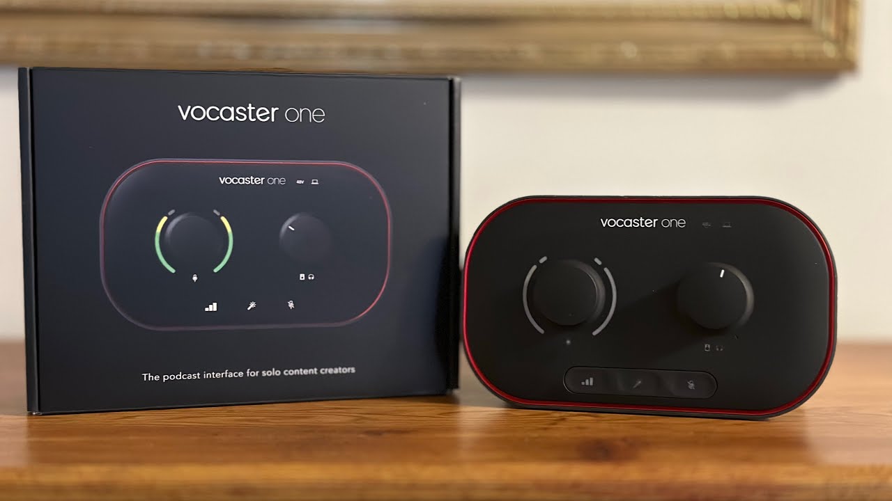 Vocaster One: Unboxing and Review - YouTube