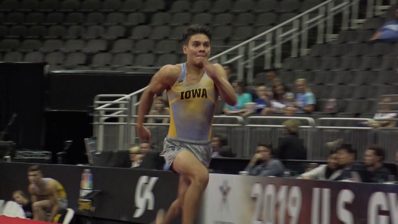 Evan Davis – Vault – 2019 U.S. Gymnastics Championships – Senior Men ...