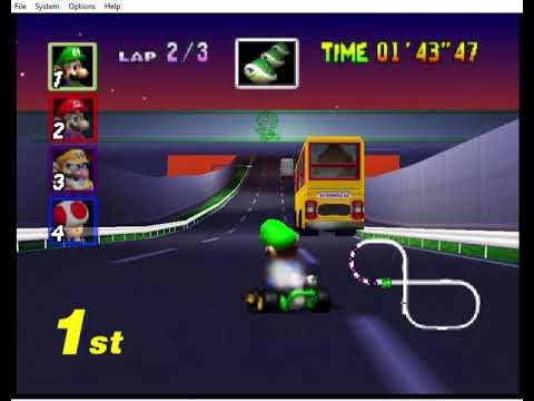 Mario Kart 64: Toad's Turnpike - YouTube
