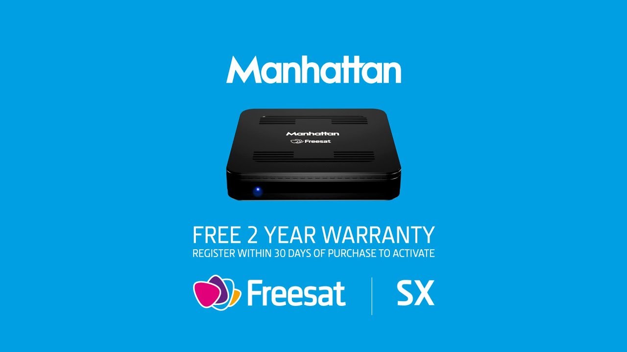 Manhattan SX Freesat HD box overview - YouTube
