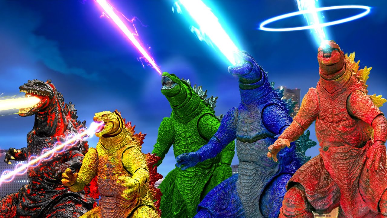 GODZILLA Atomic Power vs Ultraman in Multiverse - YouTube