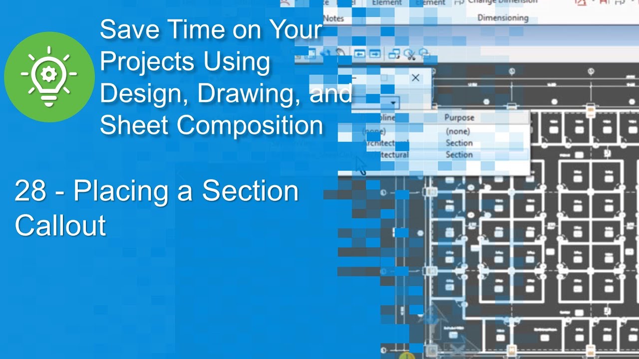 28 Placing a Section Callout - YouTube