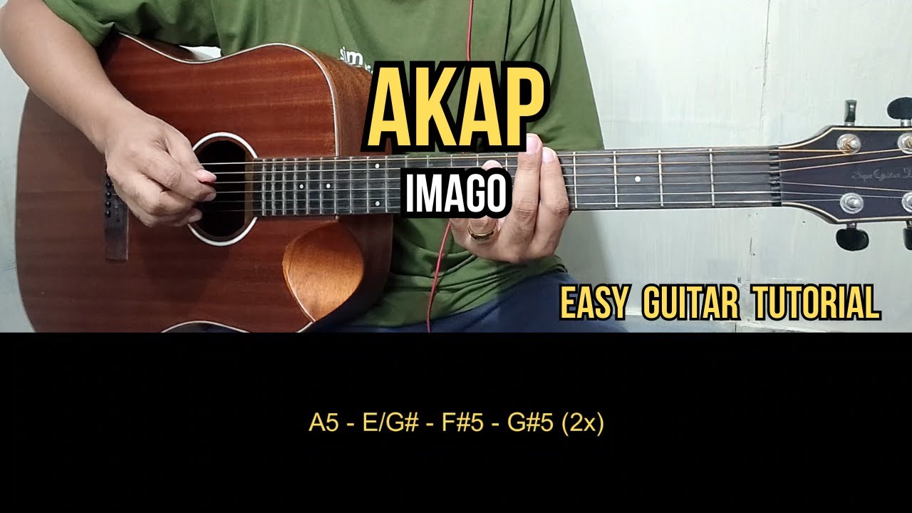 Akap - Imago | Guitar Tutorial - YouTube