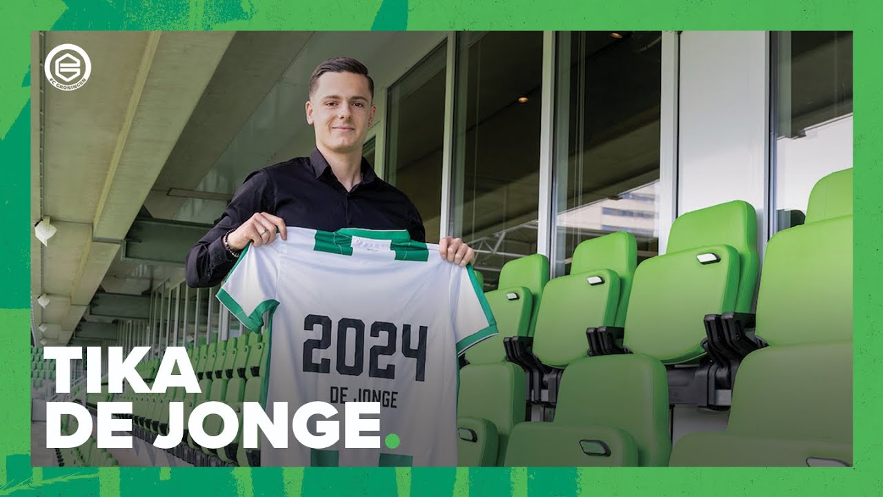 Tika de Jonge verlengt zijn contract bij FC Groningen! 💚 - YouTube