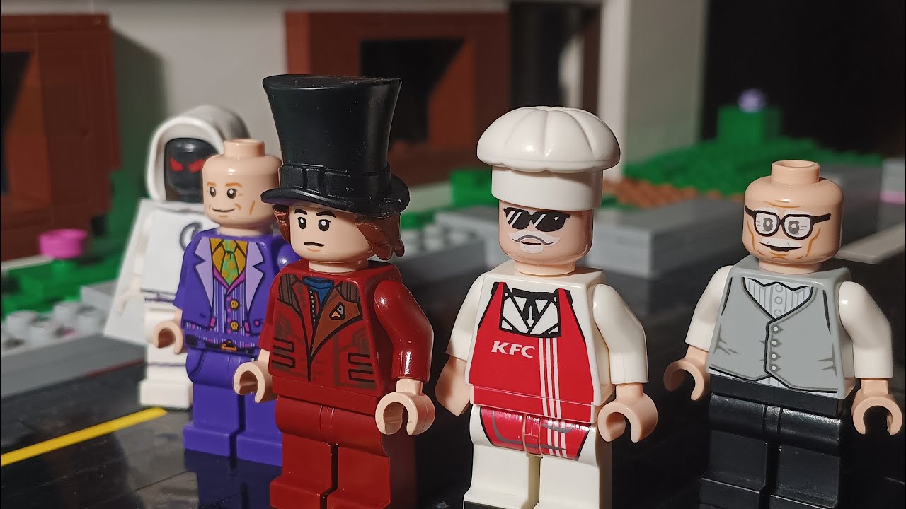 Lego Wonka, Moon Knight and KFC??? Minifig updates Lego vlog #3 - YouTube