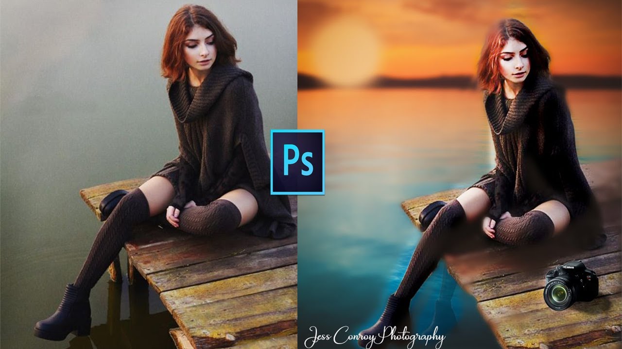 (Photoshop Manipulation) Girl With A Camera Photo Manipulation Tutorial ...