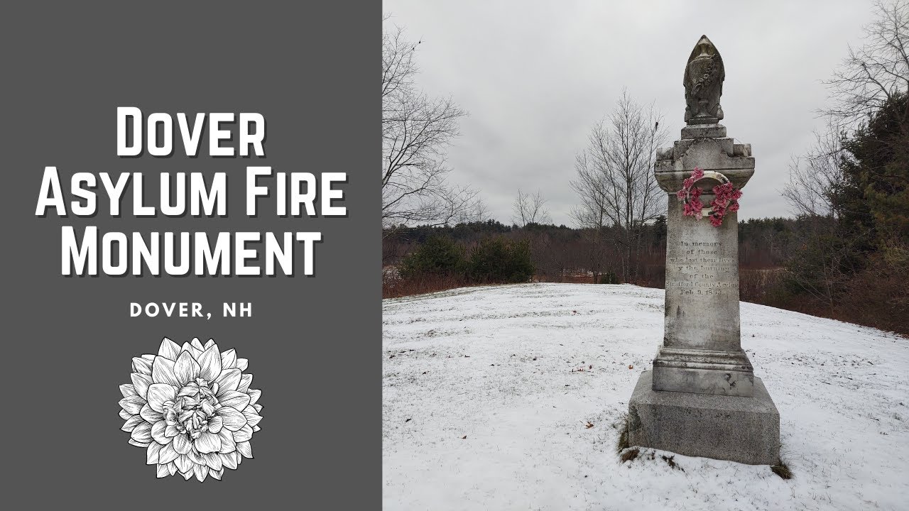 Dover Asylum Fire Monument - Dover, NH - YouTube